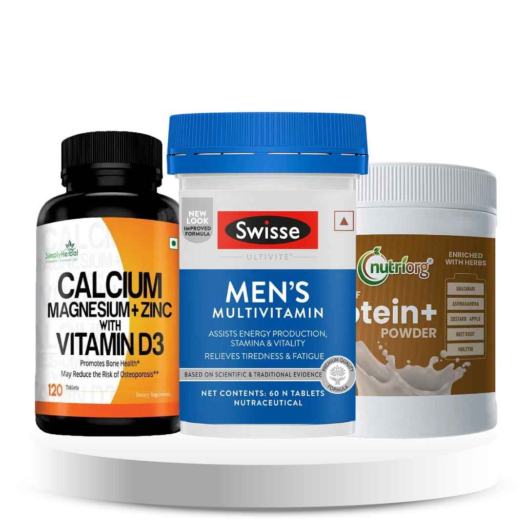 Protein + Multivitamin+Cal,Mg,Zn