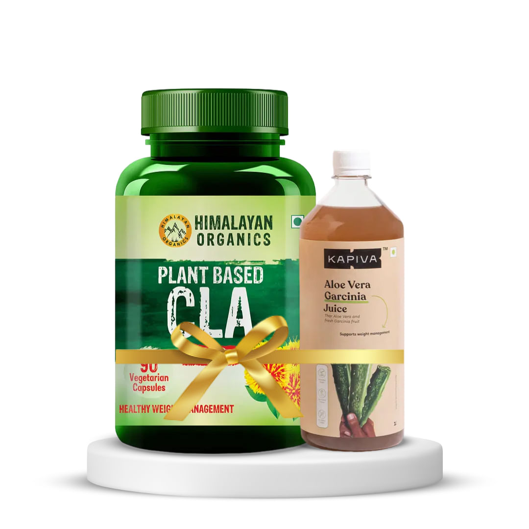 Weight Management and Fat Burn|Himalayan Organics Plant Based CLA 1000 ...