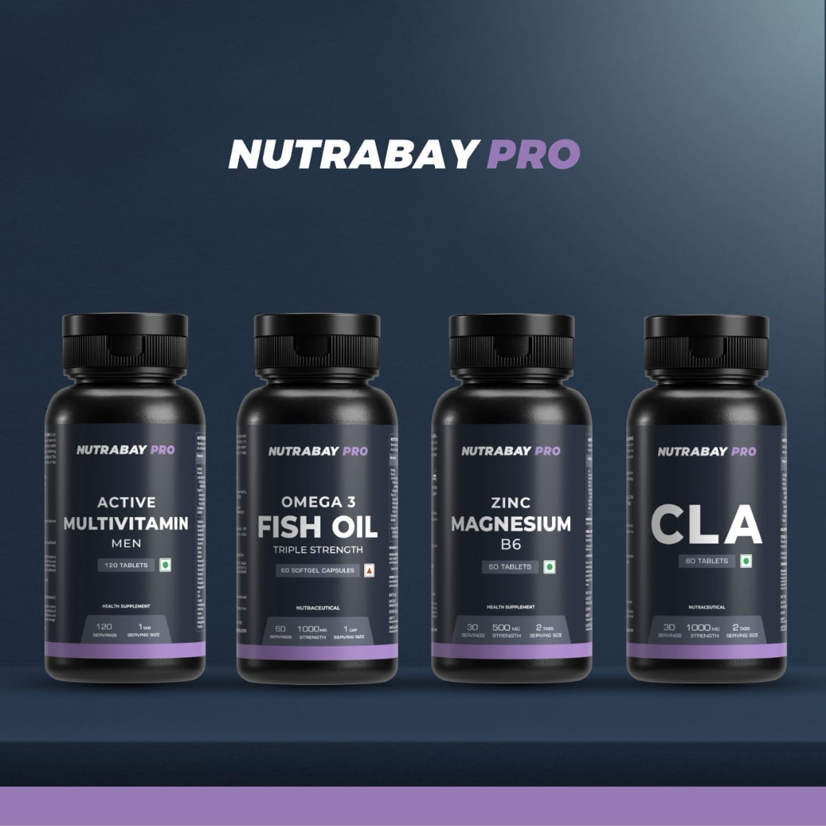 Nutrabay Pro Zinc Magnesium with Vitamin B6 (ZMA), Restful Sleep, Anti ...
