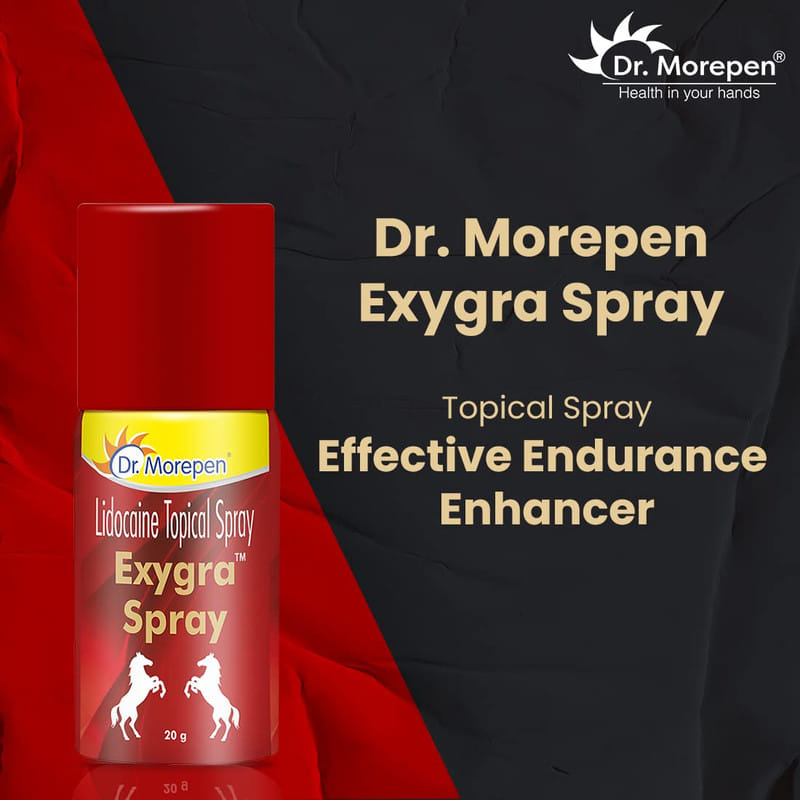 DR. MOREPEN Exygra Spray, Stamina Booster Spray for Men - 20gm