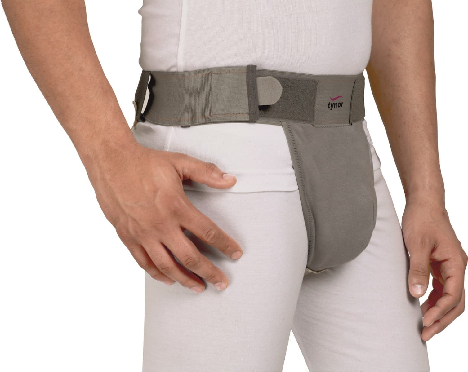 Tynor Scrotal Support, Grey, Medium, 1 Unit
