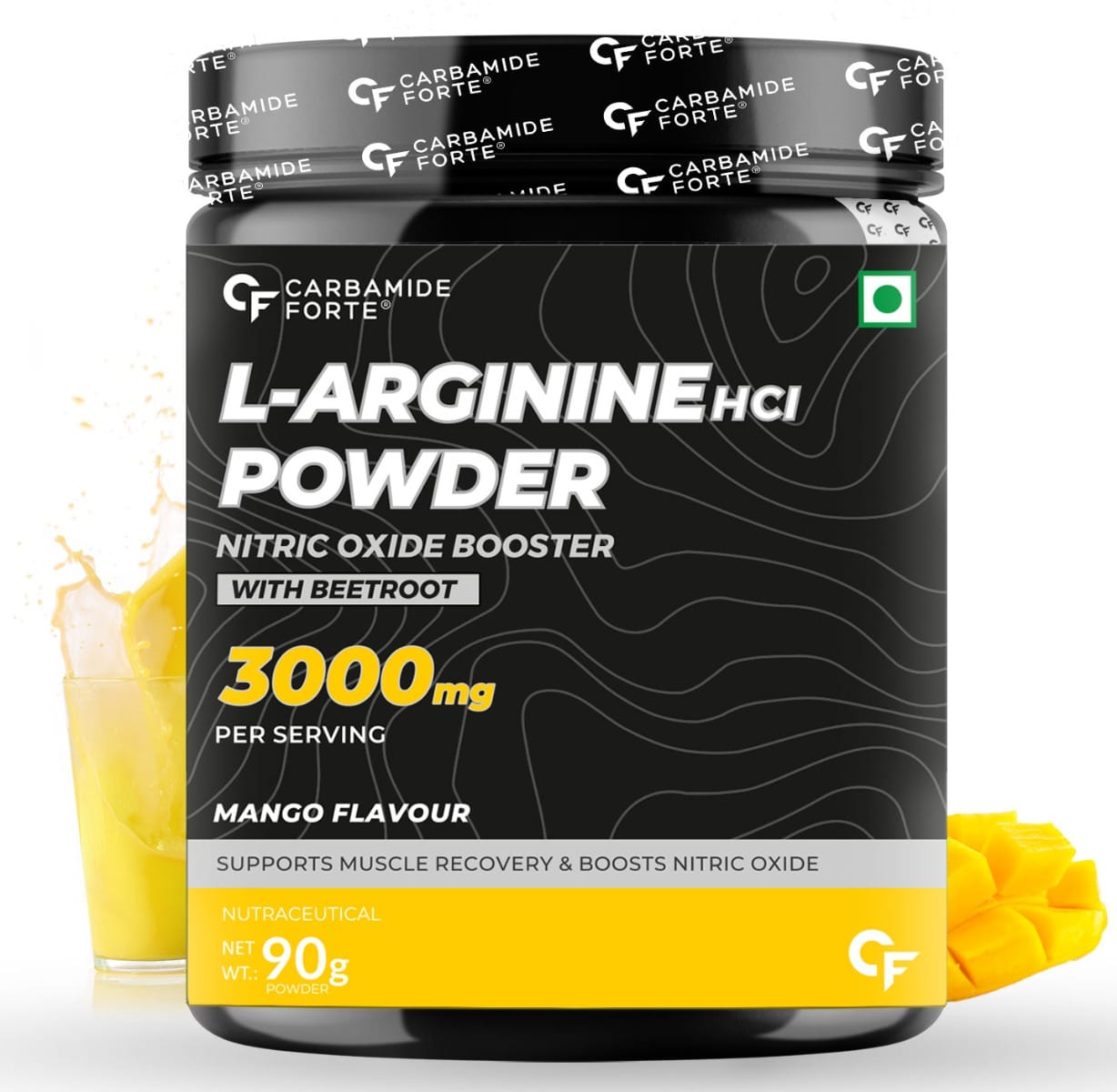 Carbamide Forte L Arginine Powder with Beetroot 3000mg - -AlpMango- 90g