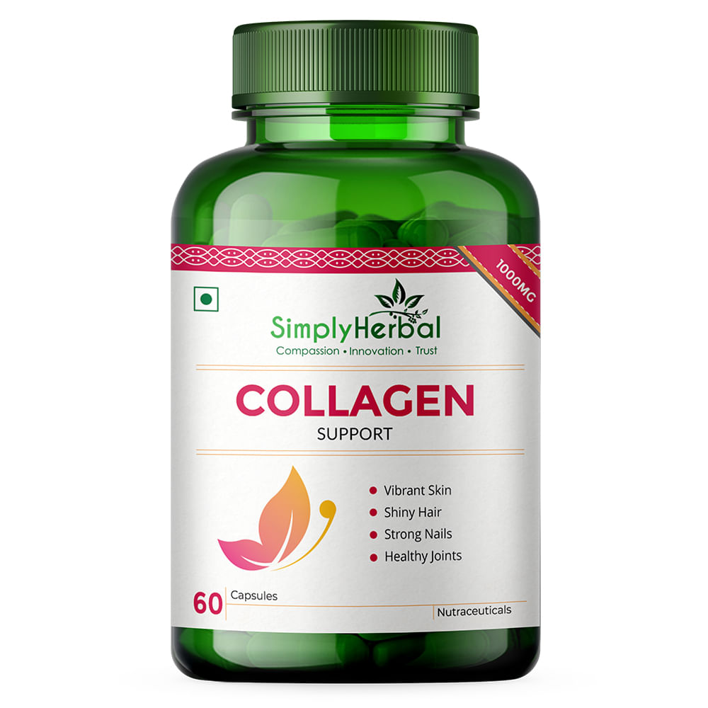 Simply Herbal Collagen Supplement - 60 Capsules