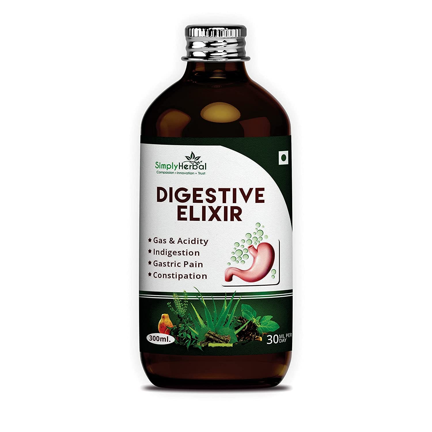 Simply Herbal Ayurvedic Digestive Syrup - 450 ml
