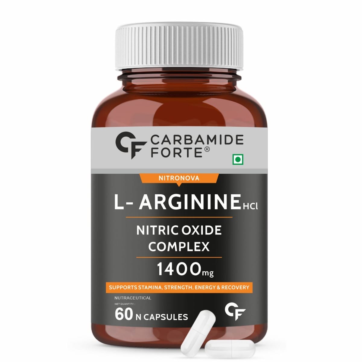 Carbamide Forte Nitric Oxide Supplement 1200mg with L-Arginine HCL ...