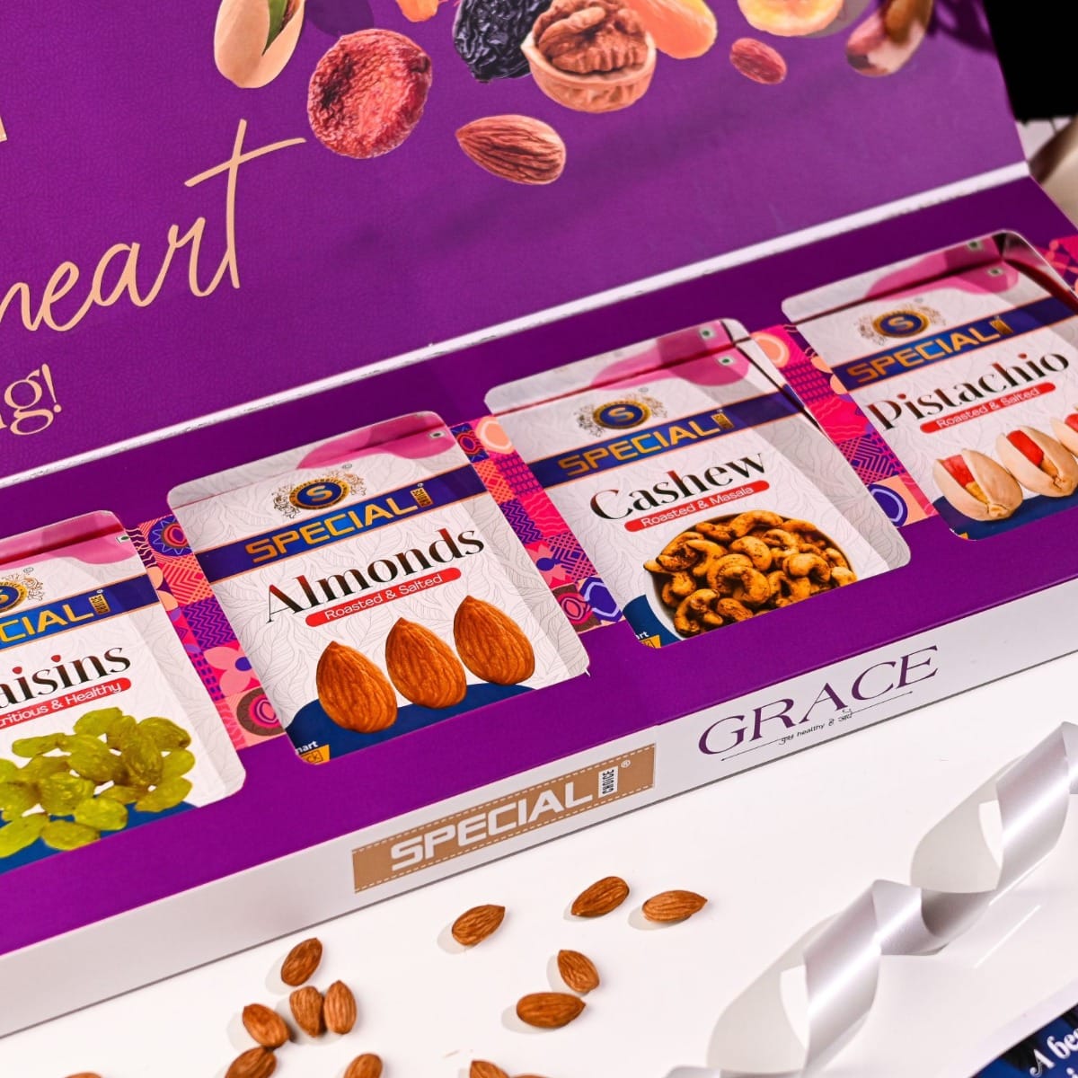Special Choice Grace Dry Fruits Gift Pack (Cashew Nuts Salted 100g ...