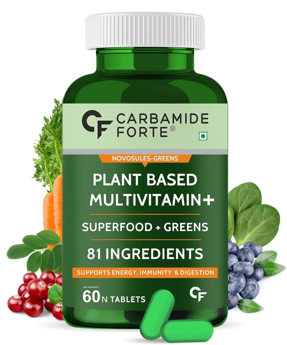 Carbamide Forte Plant Based Multivitamin for Men & Women | Immunity ...