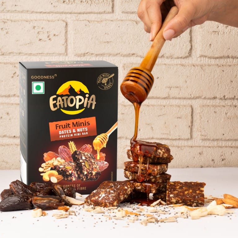Eatopia Fruit Minis Energy Box- 2 Mango Chia & 1 Dates | Dry Fruits ...