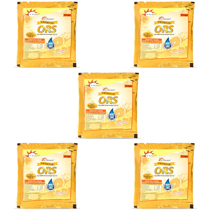 DR. MOREPEN ORS Powder Sachets, Liquid Hydration Drink with WHO ...