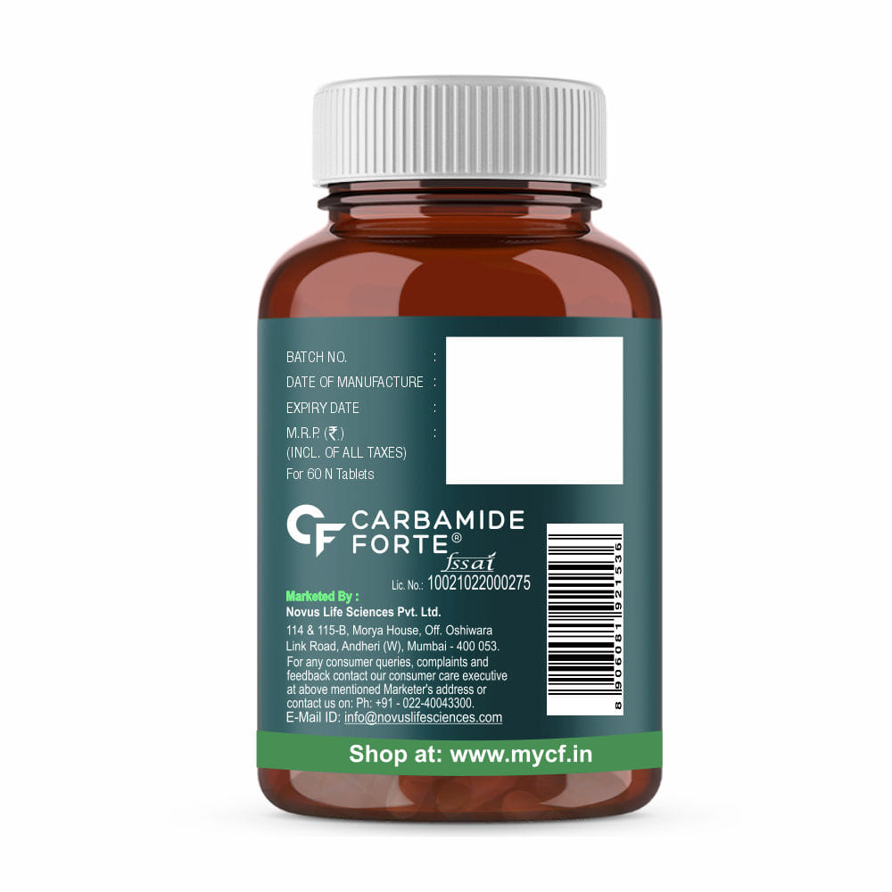 Carbamide Forte ZMA Supplements for Men & Women - Zinc, Magnesium ...