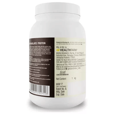 HEALTHFARM RAW CBUM Itholate Whey Protein Powder | Naturally Flavored ...