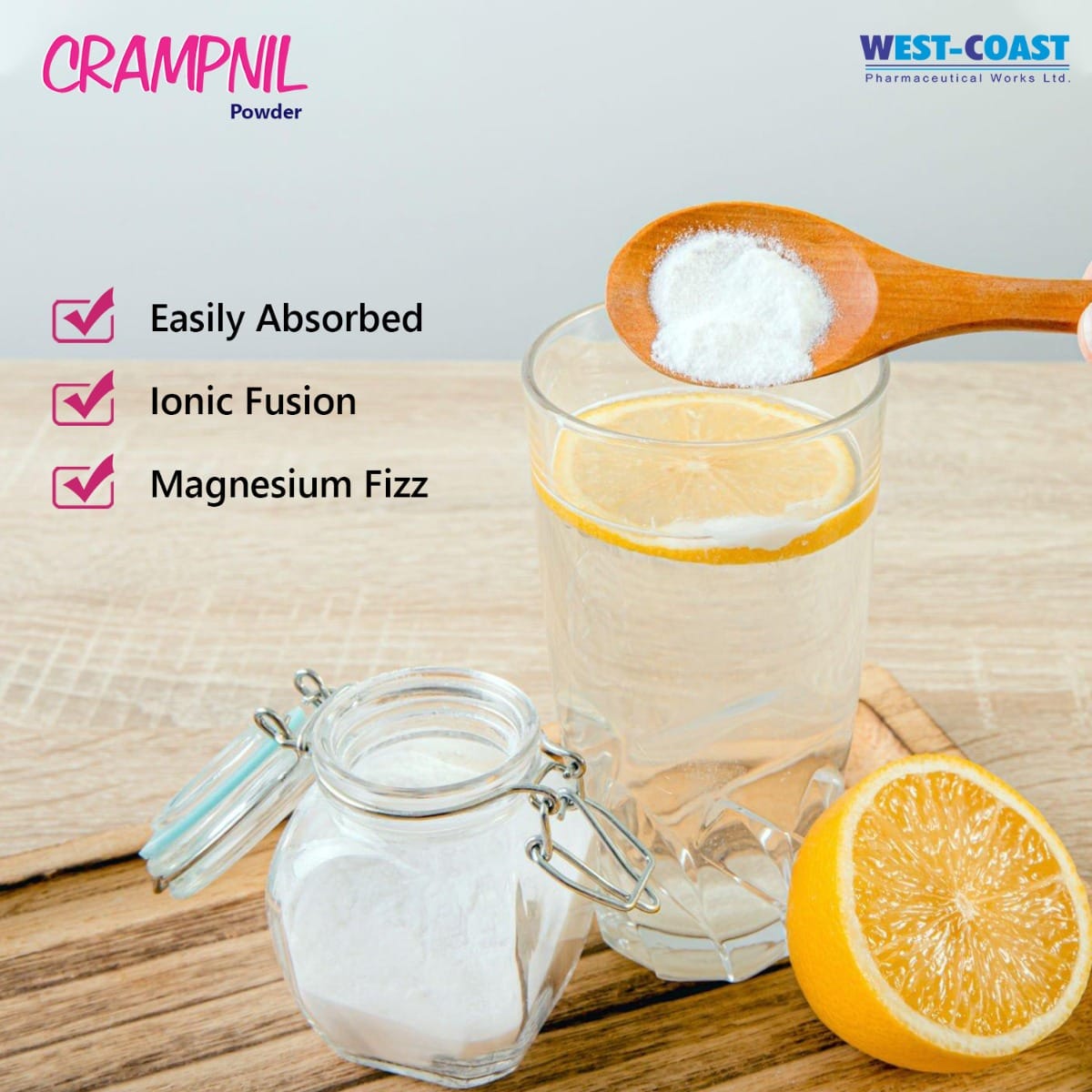 Westcoast Crampnil Powder | Orange Flavour| helps to relieve muscle ...