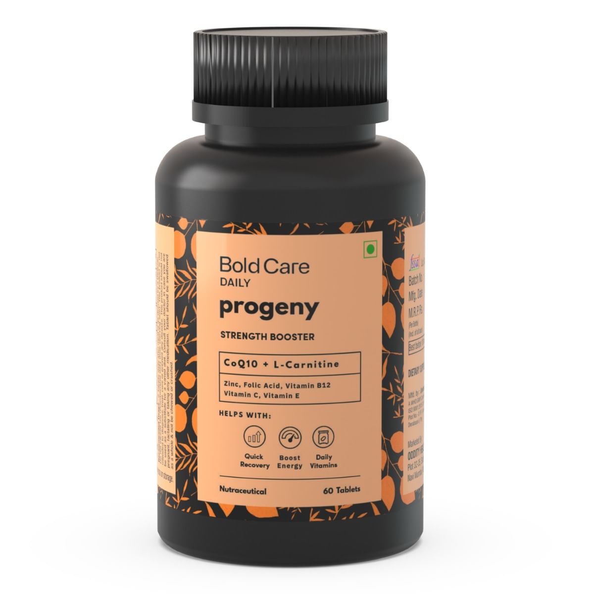 Bold Care Progeny - Boost Sperm Health, 60 Tablets