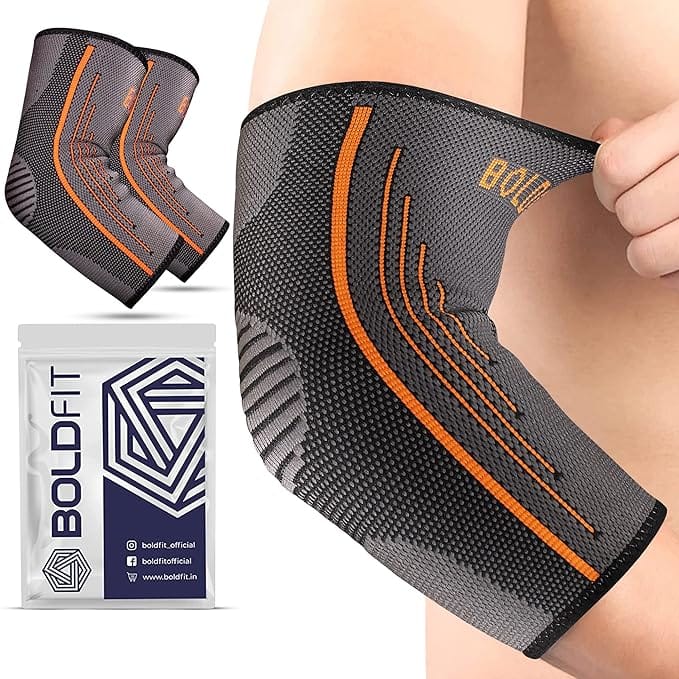 Boldfit Elbow Support For Gym Elbow Band For Pain Relief Tennis Elbow ...
