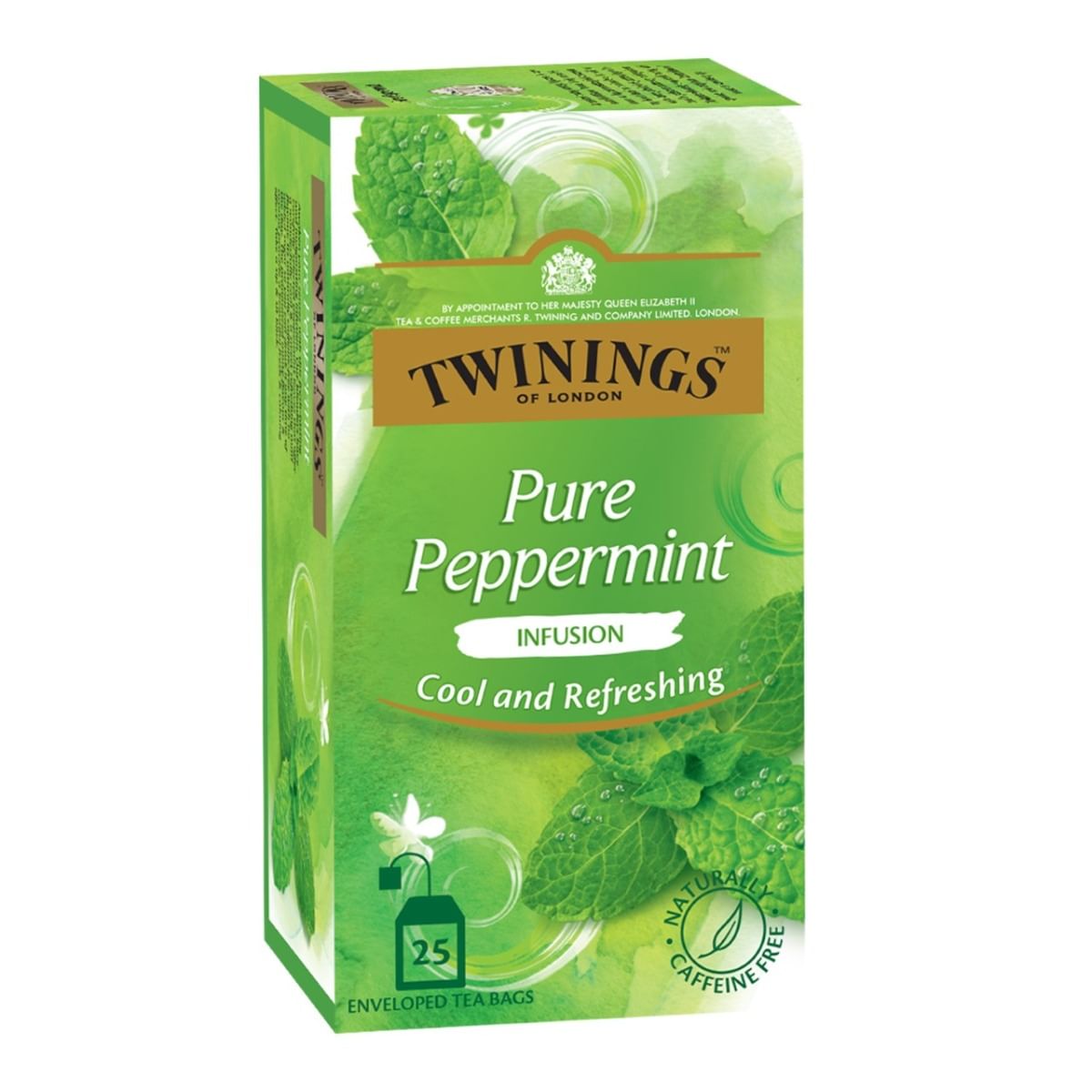 Twinings Pure Peppermint Tea, 25 Teabags