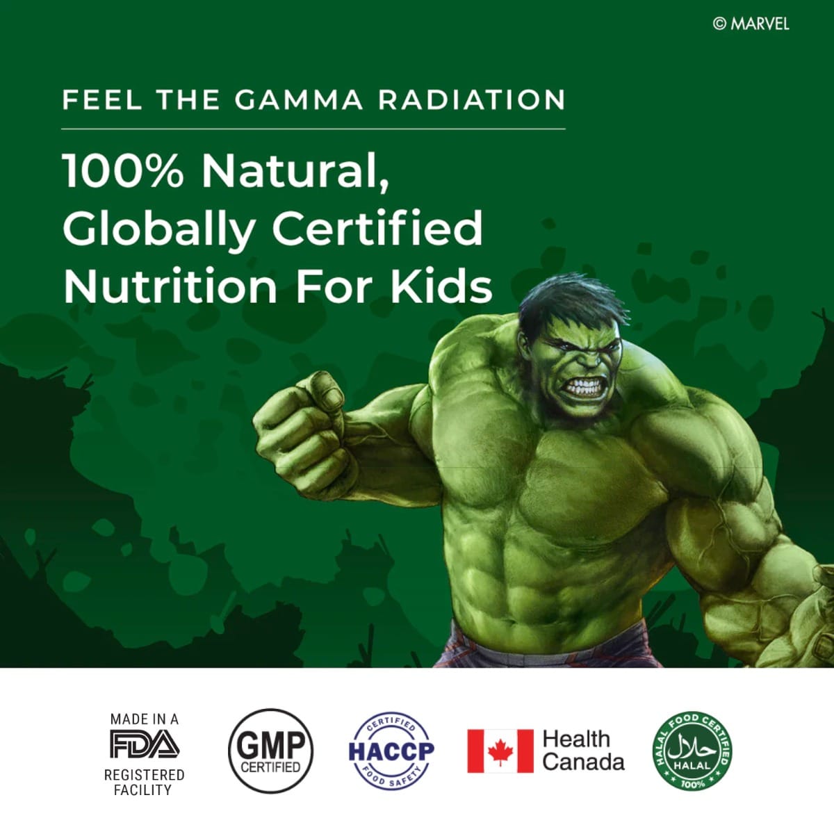Wellbeing Nutrition Marvel Hulk Melts | Kids Vegan Algae Omega-3(EPA ...
