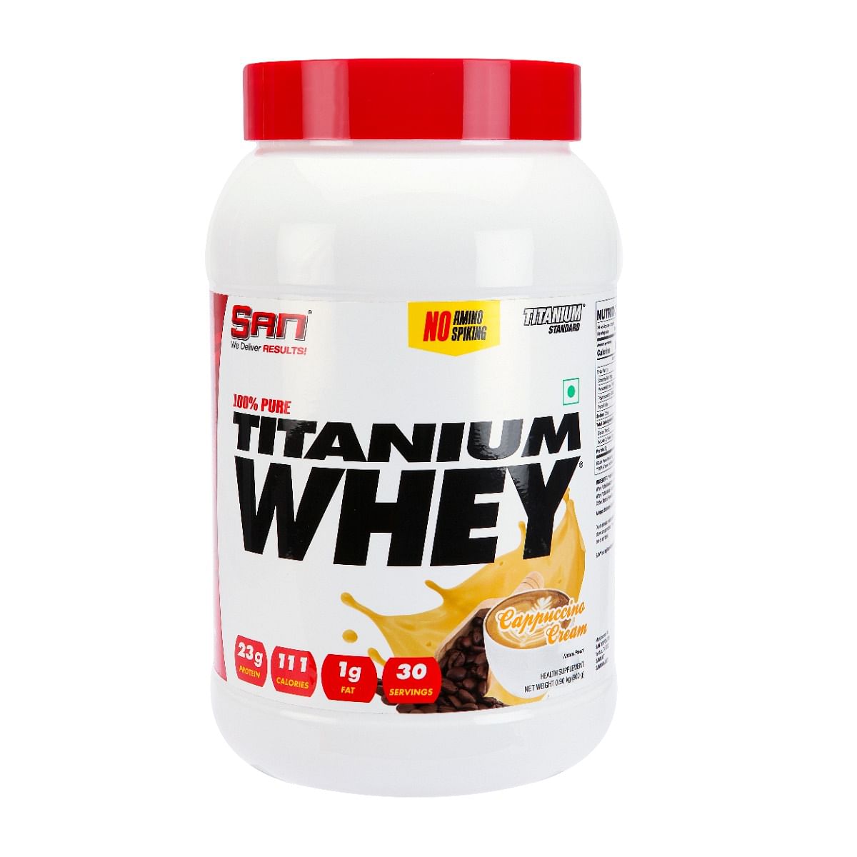 San 100% Pure Titanium Whey - Cappuccino Cream