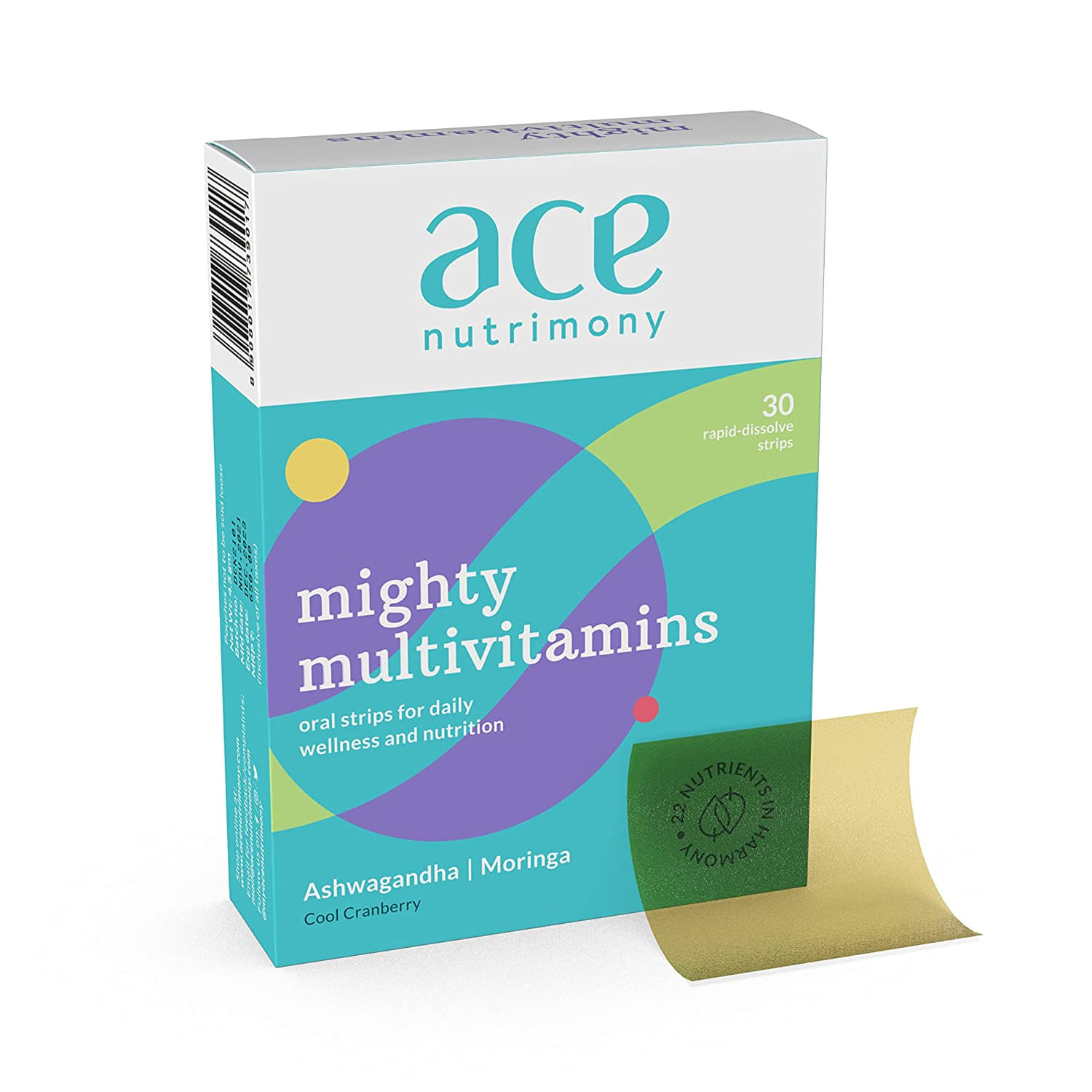 Ace Nutrimony Mighty Multivitamins Oral Strip With 22 Vitamins ...