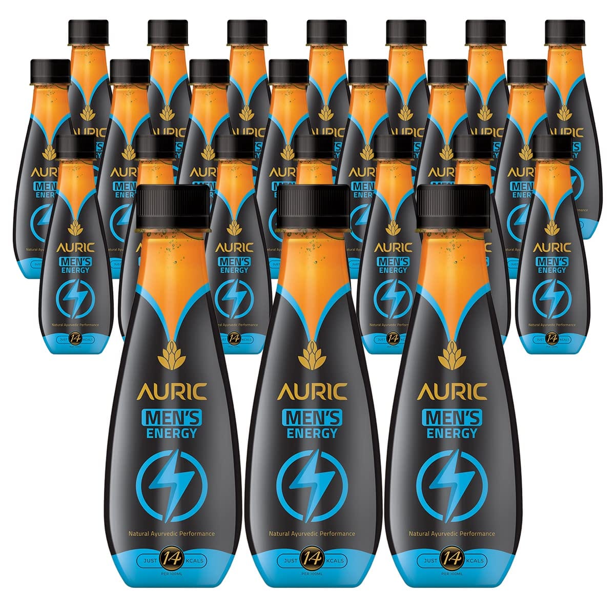 Auric Men's Energy Drink for Stamina, Endurance & Performance | Natural Ayurvedic Herbs | No ...