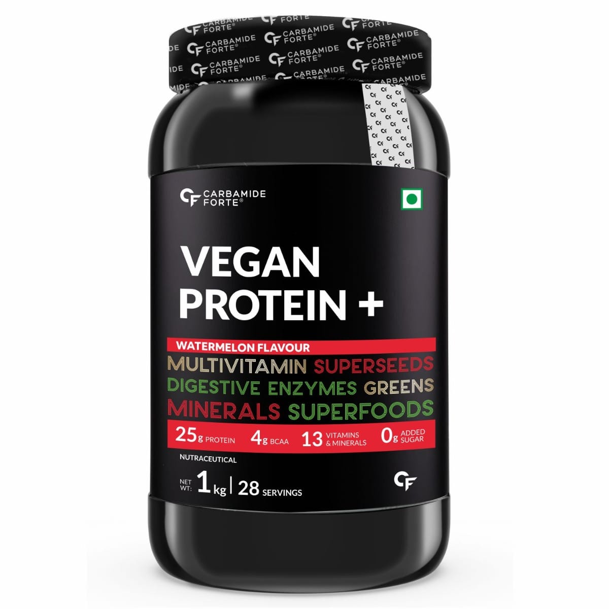 Carbamide Forte Vegan Protein Powder - Plant Based Pea Protein Powder ...
