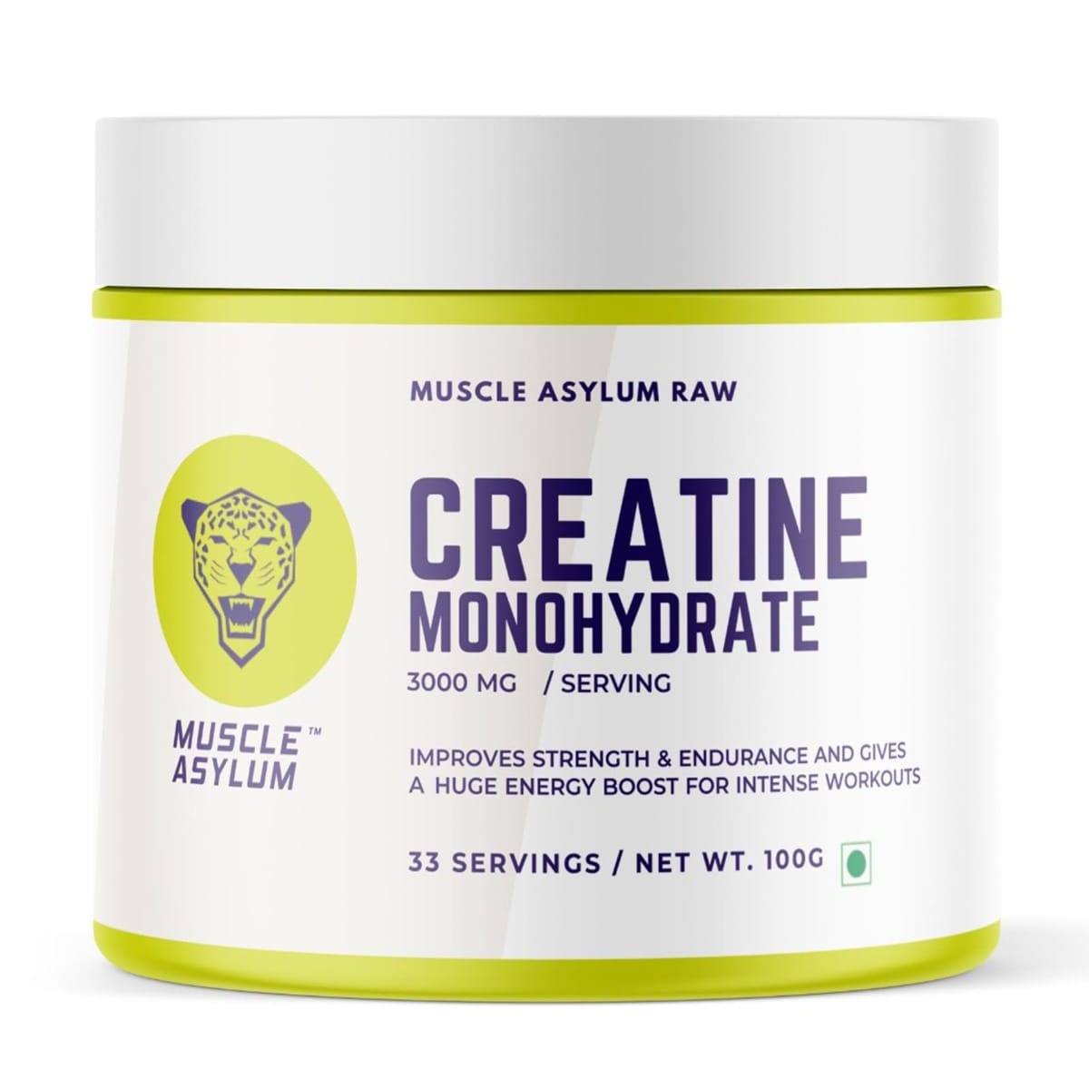 Muscle Asylum Creatine Monohydrate Powder Unflavored