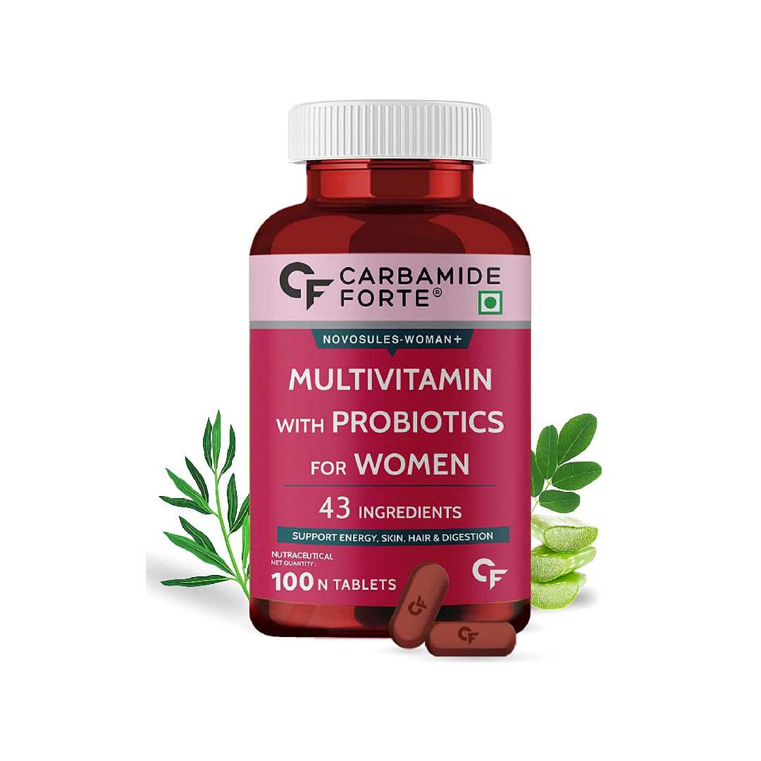 Carbamide Forte Multivitamin Tablets for Women with 43 Ingredients -100 ...