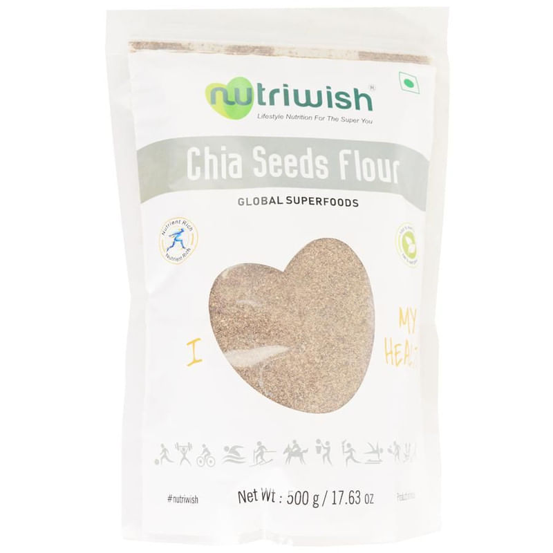Nutriwish Chia Seeds Flour - 500 G