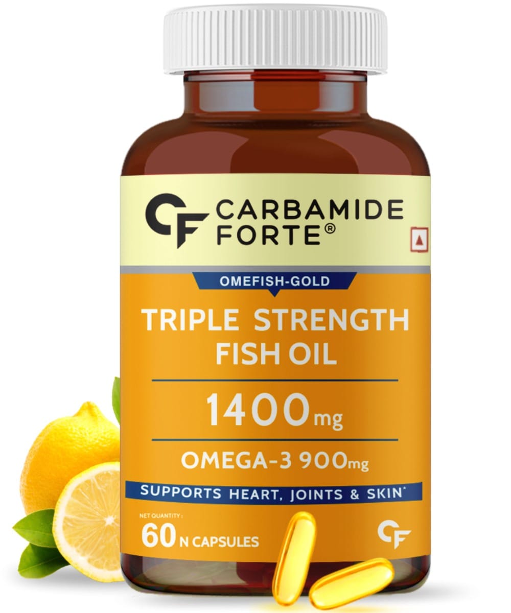 Carbamide Forte Triple Strength Fish Oil + Omega 900mg | 60 Capsules ...