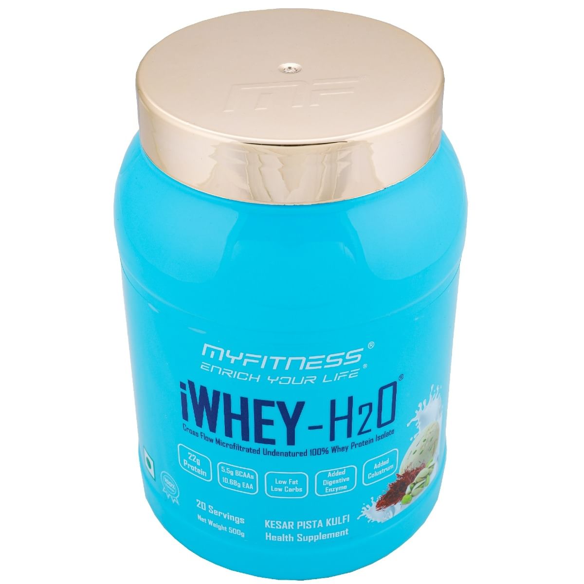MYFITNESS ® iWHEY- H2O 20 Servings|Whey Protein Isolate| 88% Premium ...