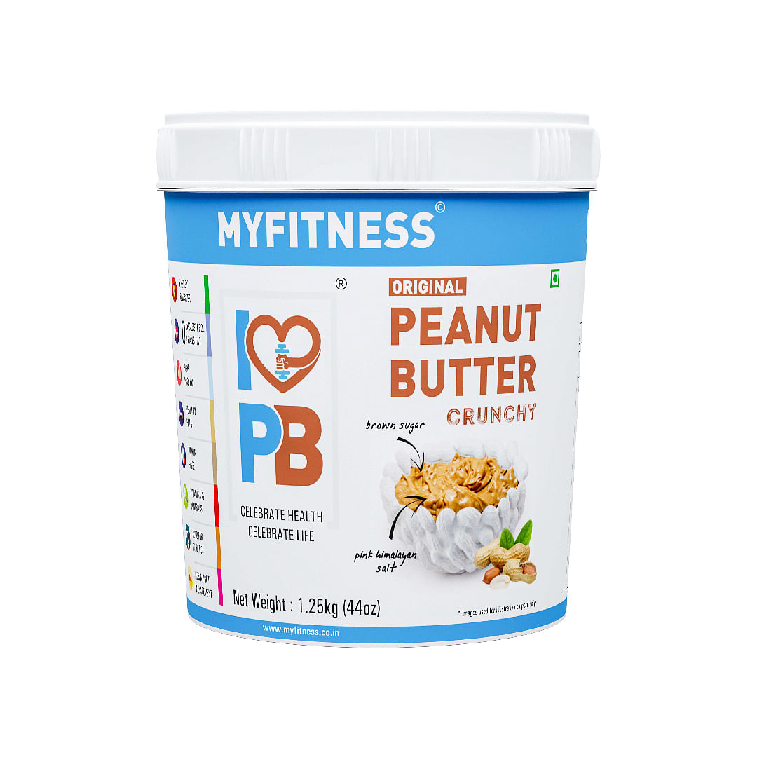 Myfitness Original Peanut Butter Crunchy 1250g
