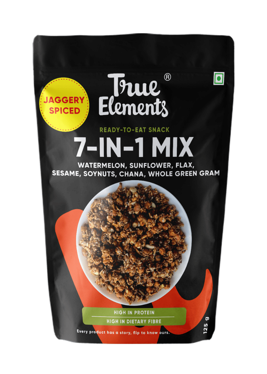 True Elements 7-in-1 Baked Jaggery Spiced Mix - 125 g | Watermelon ...