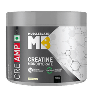 MuscleBlaze MB Creatine Monohydrate 100g 33 Servings Unflavoured MuscleBlaze MB Creatine Monohydrate 100g 33 Servings Unflavoured
