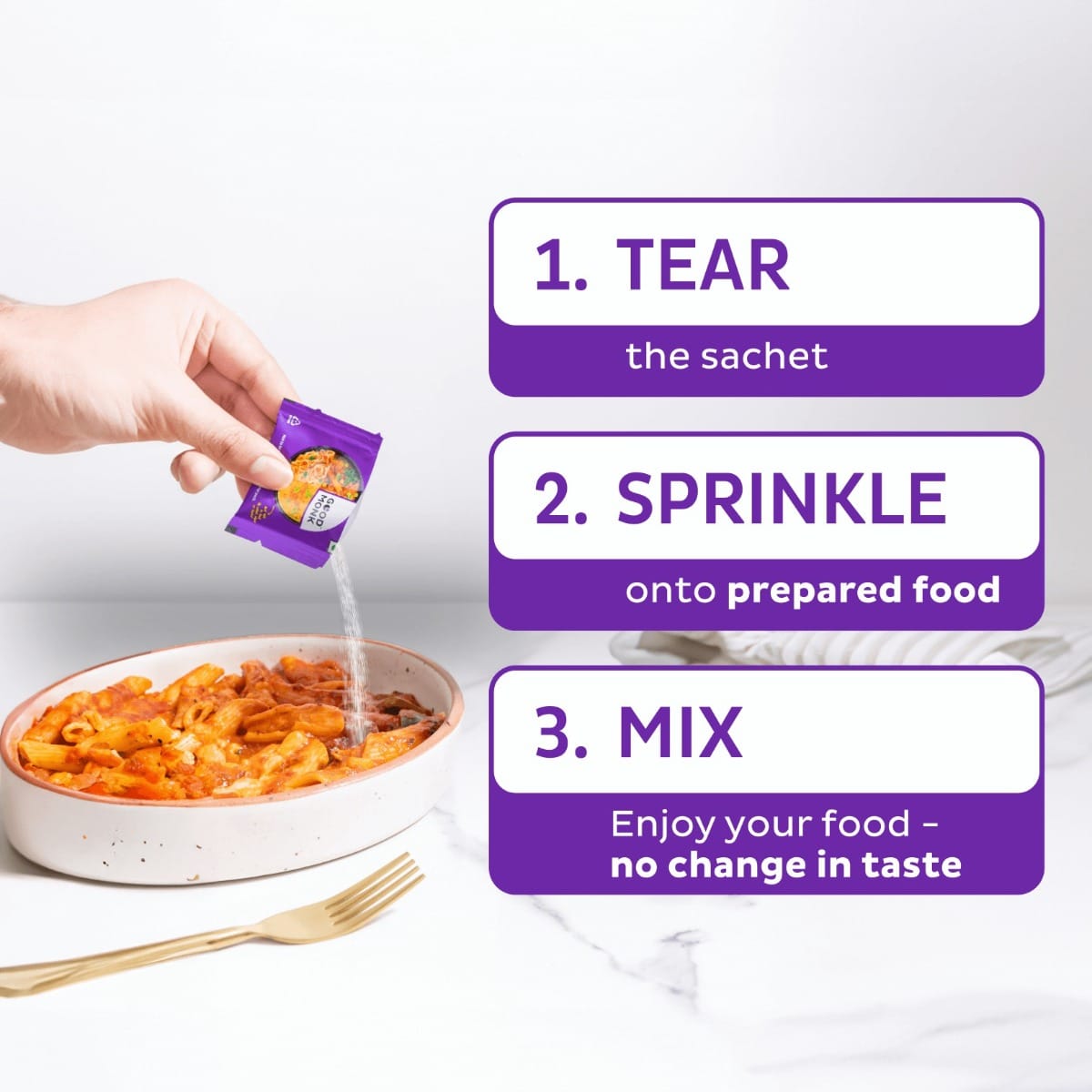 Good Monk Multivitamin, Probiotic & Fibre Mix (Add to Food, No Taste ...