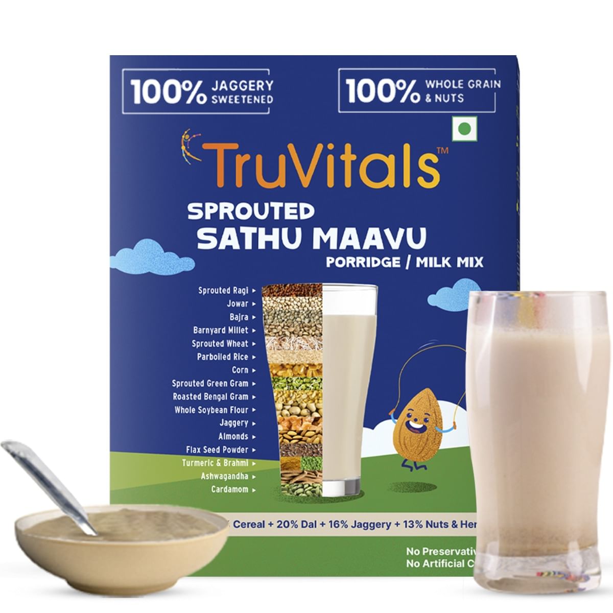 TruVitals Sprouted Sathu Maavu- 200g