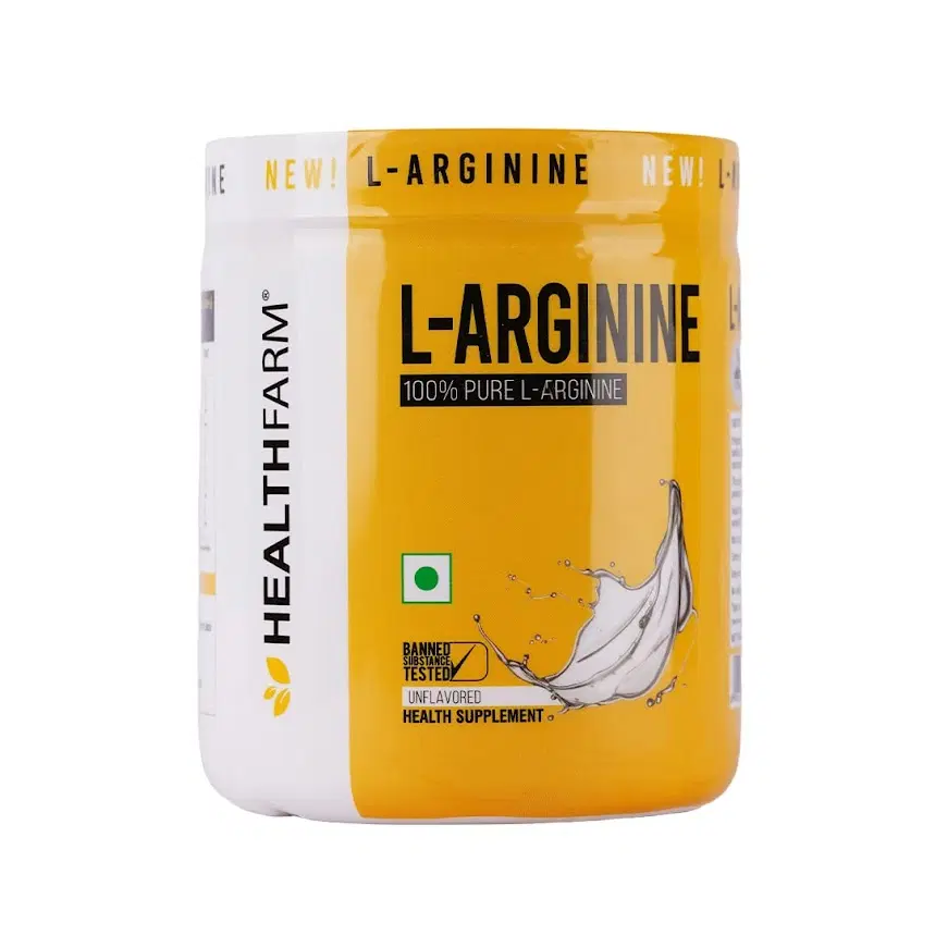 HEALTHFARM Nutrition L-ARGININE Powder for Muscle Building and ...