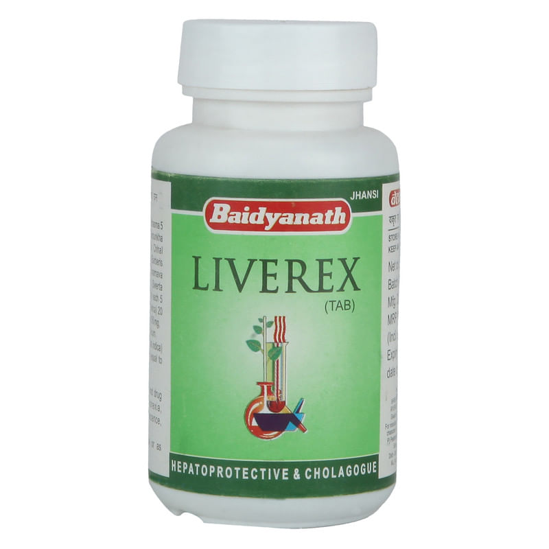Baidyanath Jhansi LIVEREX Tab 100 Tablet Pack of 2
