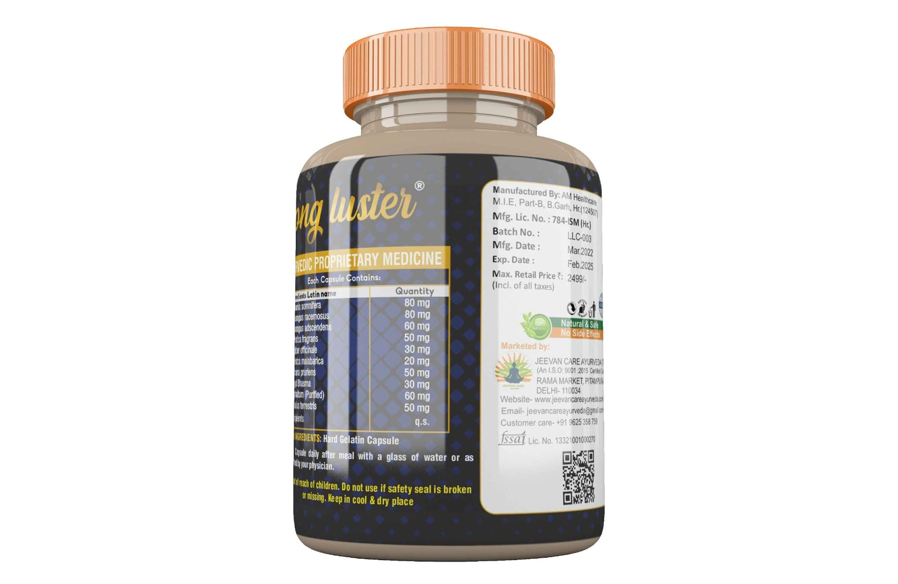 Divya Shree Long Luster Sexual Capsule for Increase Sex Timing and ...