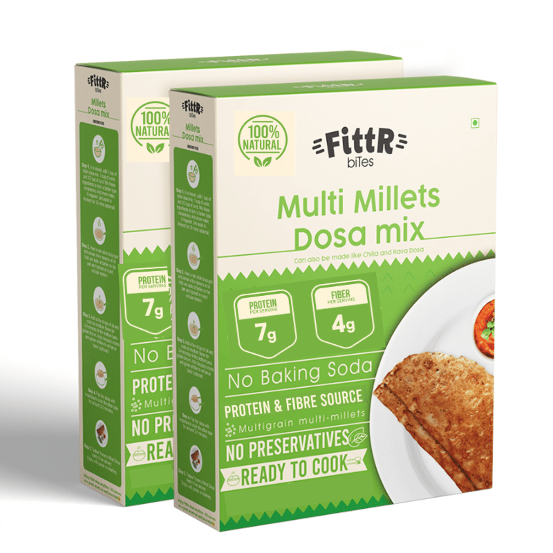 FittR bites Multi Millets Dosa Instant Mix