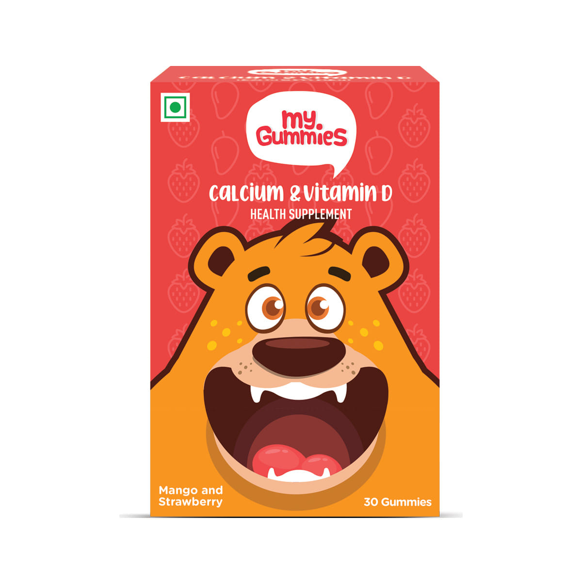 Bodyfirst My Gummies-Calcium & Vitamin D Gummies For Kids, Mango ...