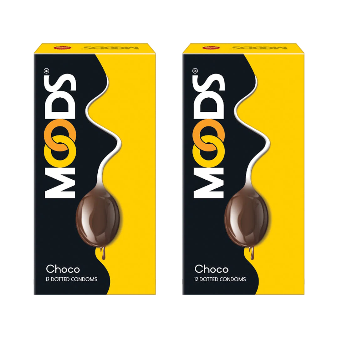 MOODS Choco 12s Condoms - Pack of 2