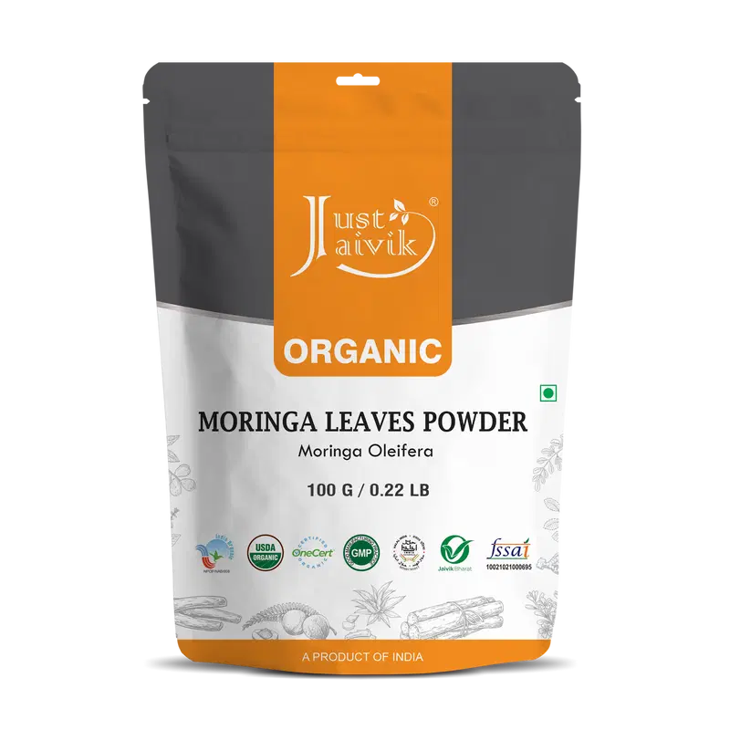 Just Jaivik Organic Moringa Powder