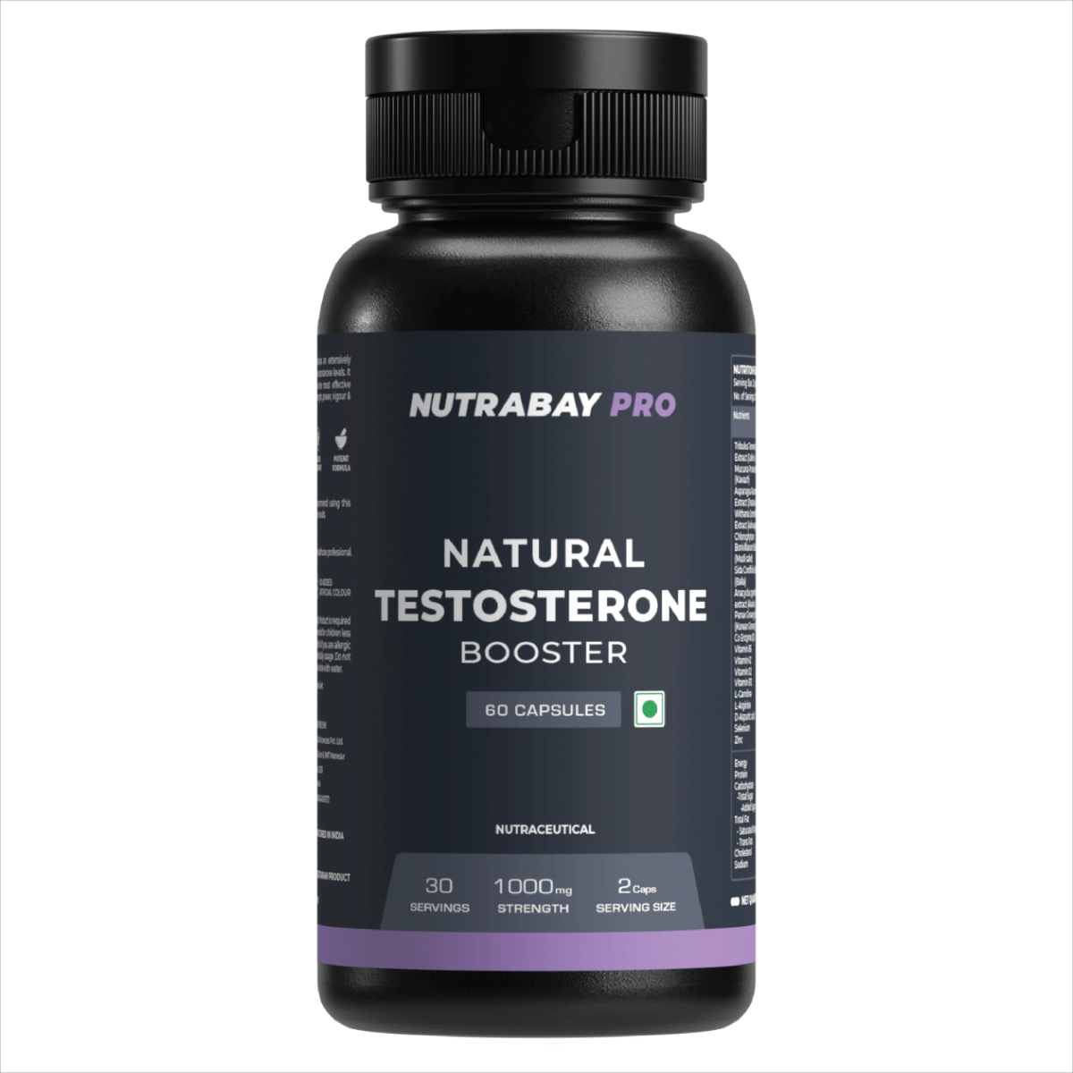 Nutrabay Pro Natural Testosterone Booster | Natural Testosterone ...