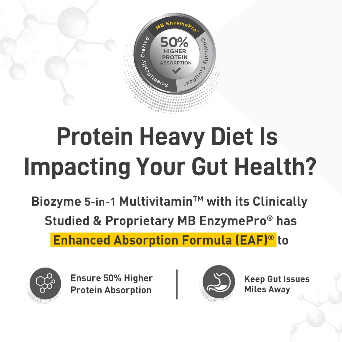 MuscleBlaze MB Biozyme Daily Multivitamin | 90 Tablets | Vitamins ...