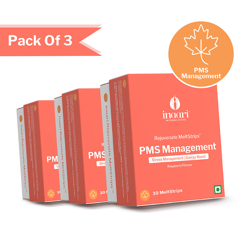 Inaari Rejuvenate PMS Care Oral Strips Helps Manage Stress, Mood Swings ...