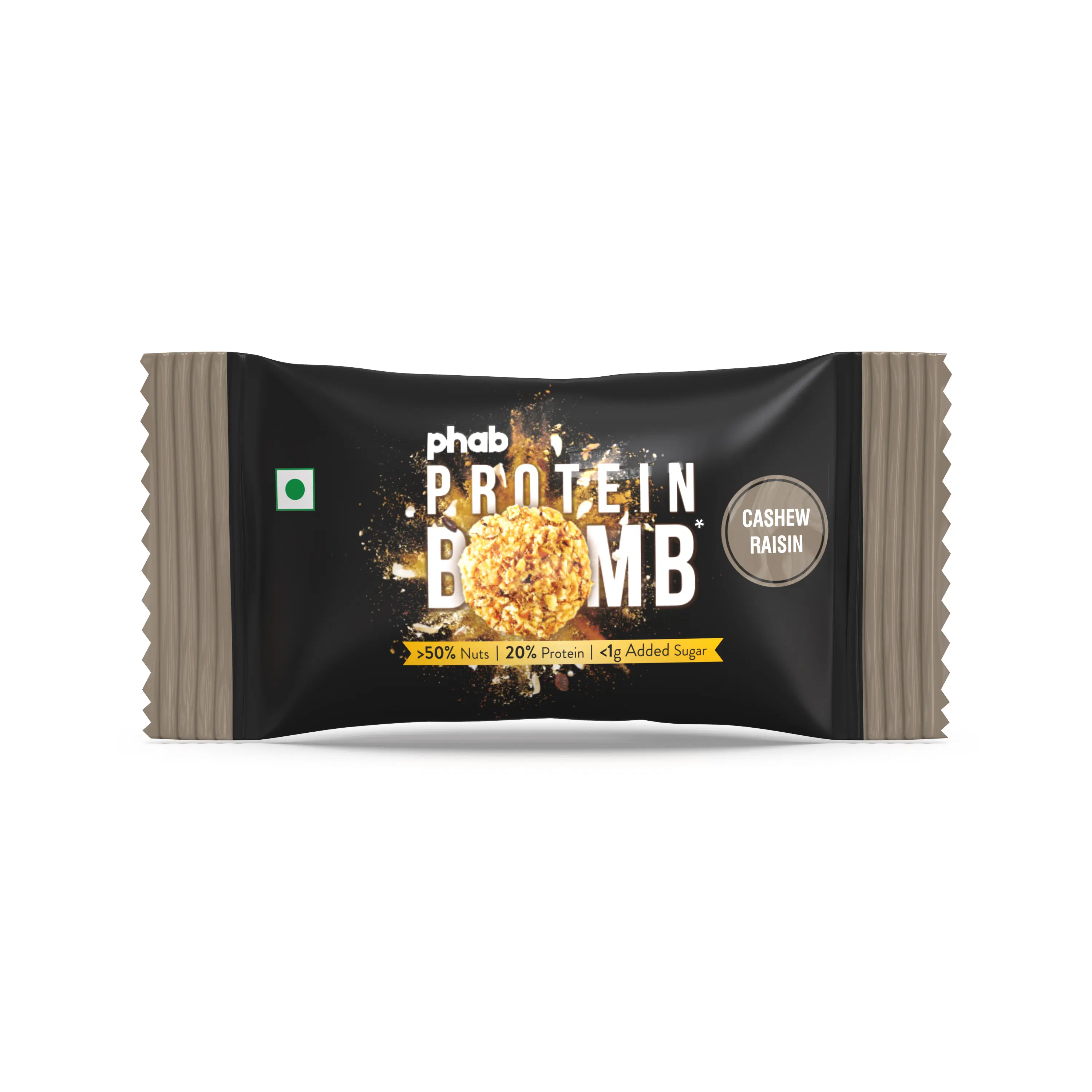 Phab Protein Bomb - Cashew Raisin 15gm