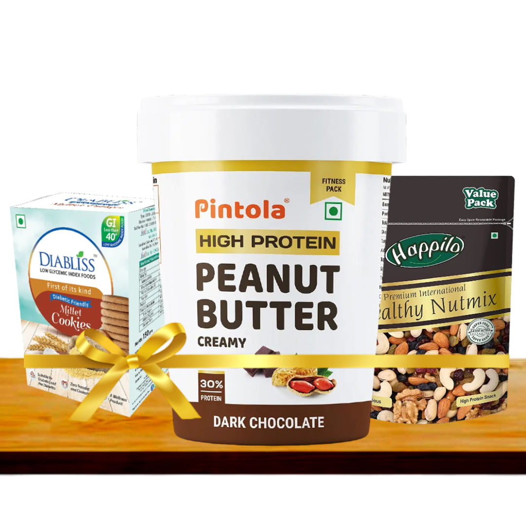 Nutritious and Delicious Snack Combo for Health Enthusiasts (Pintola HIGH Protein Peanut Butter ...