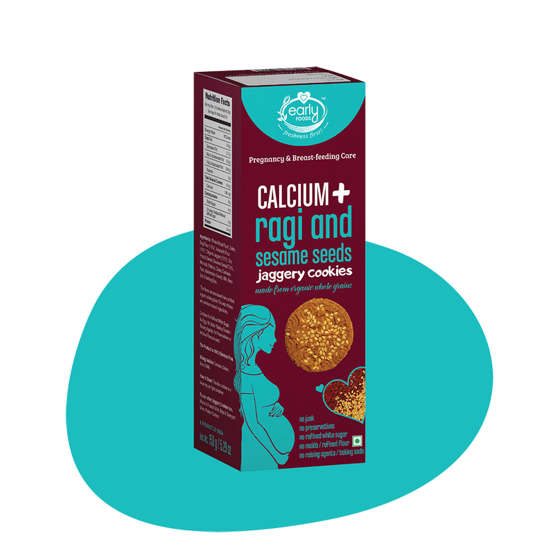 Early Foods Ragi & Sesame Jaggery Cookies 150g