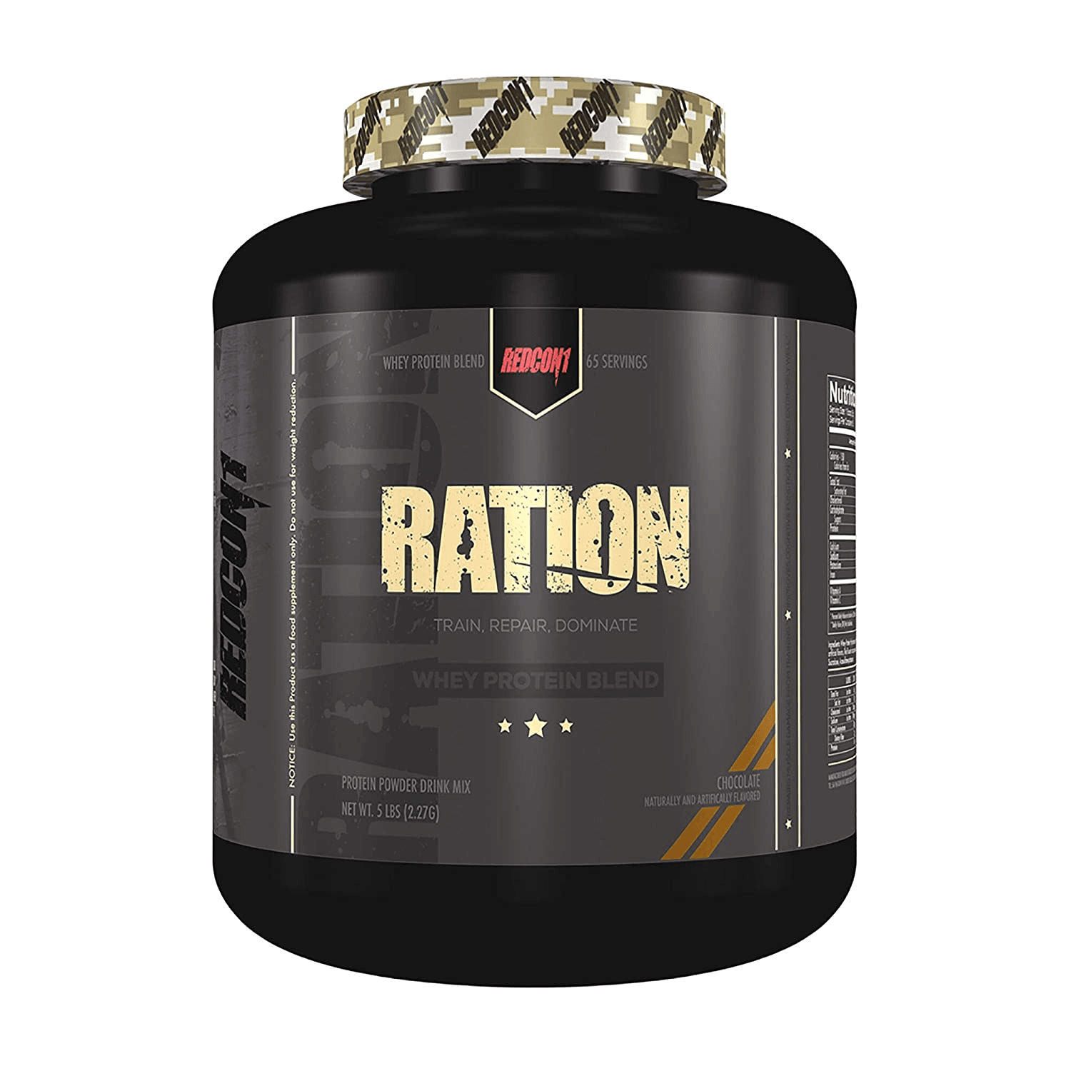 Redcon1- RATION Whey Protein 5lbs, Chocolate