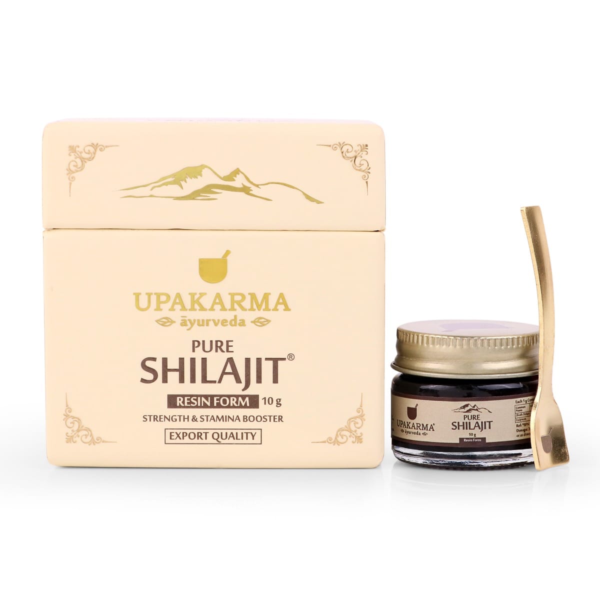 UPAKARMA Ayurveda Pure Shilajit Resin Form 10g to Boost Performance ...