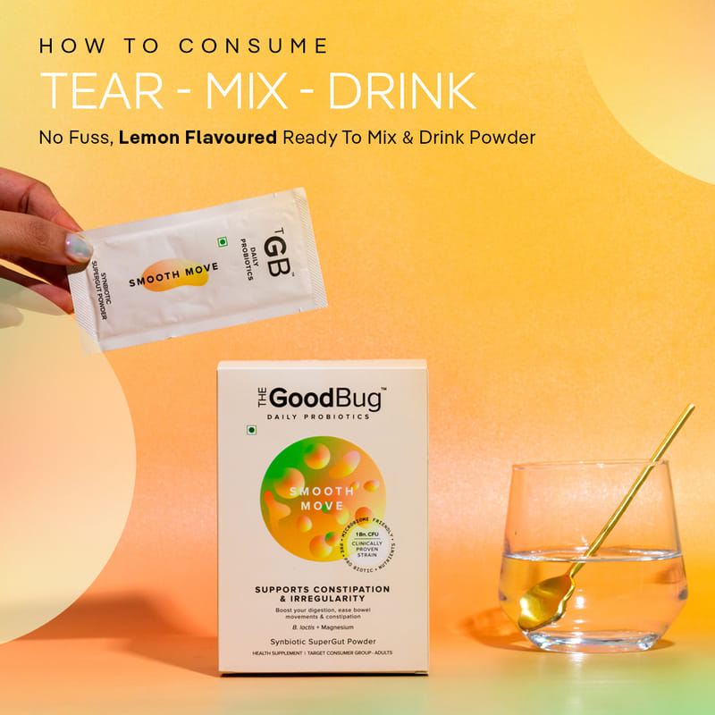 The Good Bug Smooth Move SuperGut Powder for Constipation Relief ...